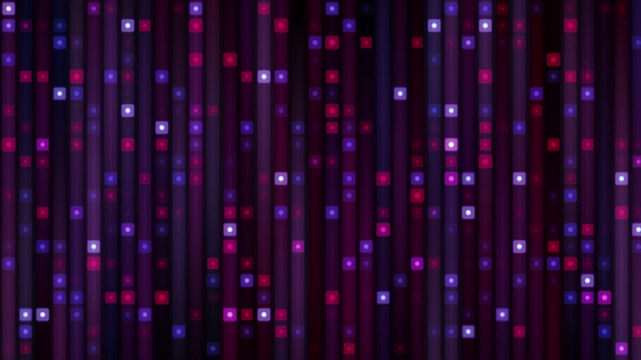 Premium stock video - Abstract neon cyber grid: vibrant blinking and ...