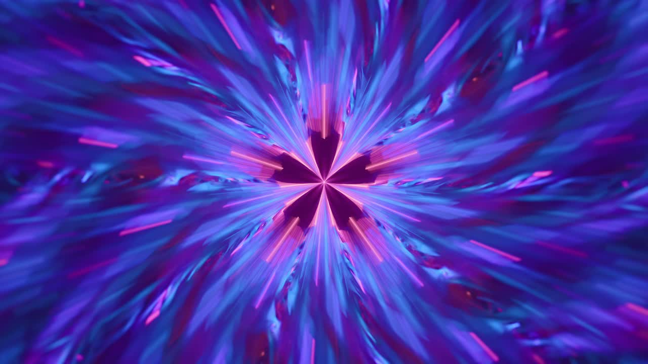 Interstellar star, vibrant colorful background beats in motion ...