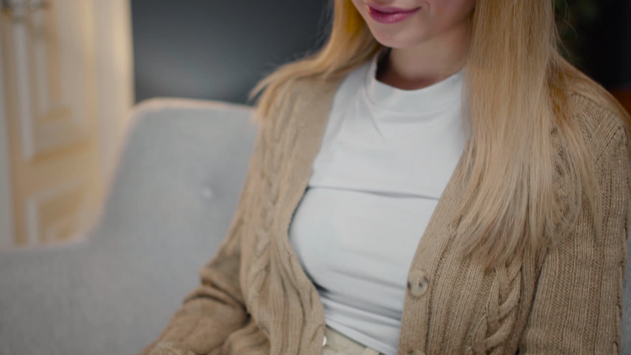 Free stock video - Close up of a young woman typing on laptop computer ...