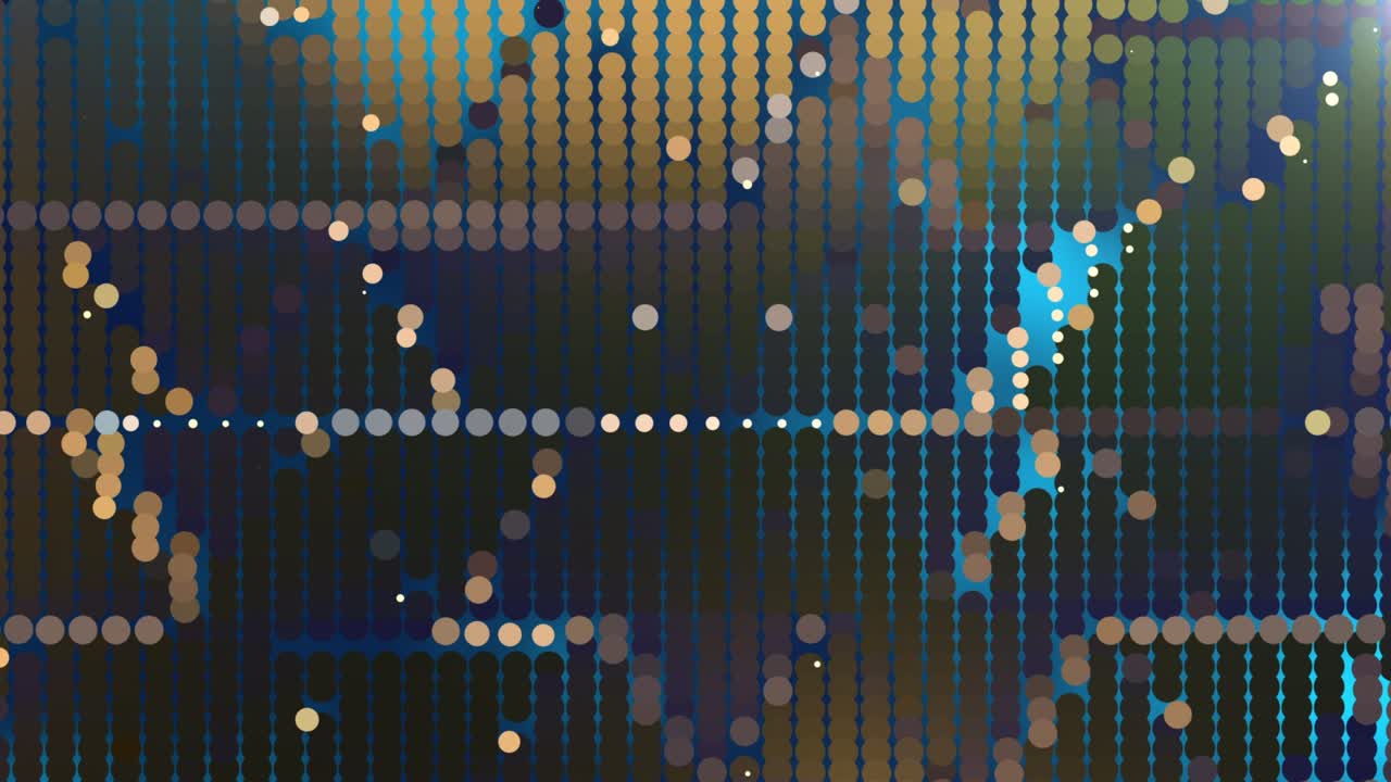 Animated multicolored background of round particles | Premium Stock ...