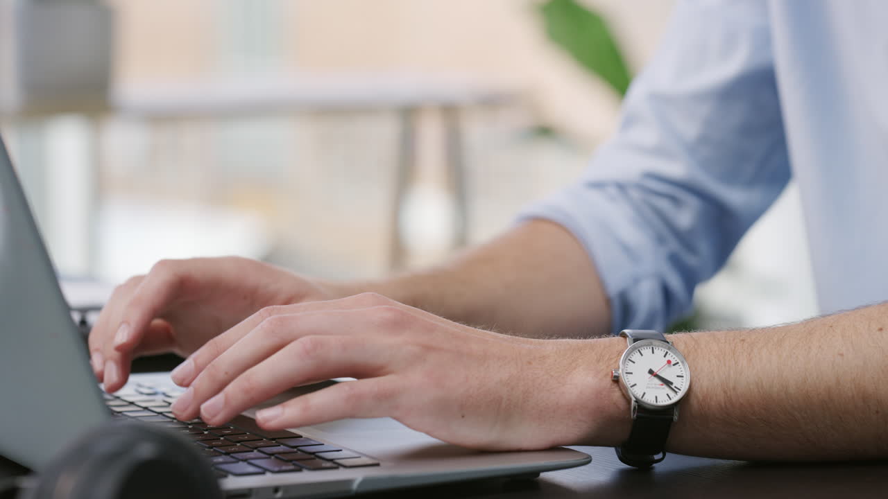 Premium stock video - There is always a steady flow of emails