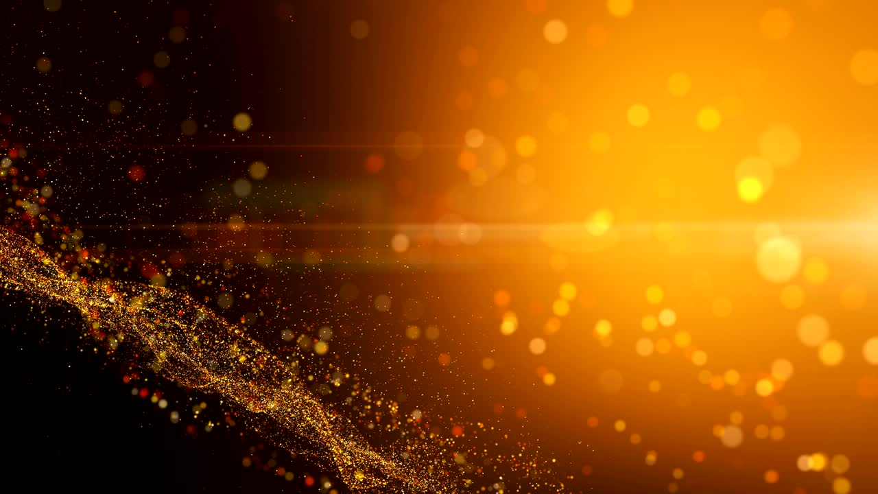 Red orange fire background, digital signature with wave particles ...