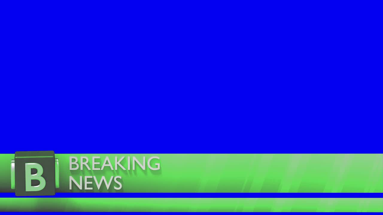 Breaking News Lower Third 3rd Chyron L3rd Loop 4k Free Stock Video ...