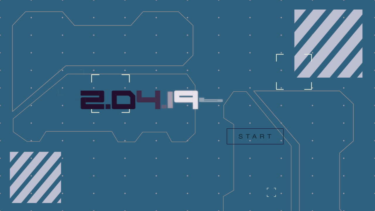 Premium stock video - 12 april 1961 with digital hud elements on ...