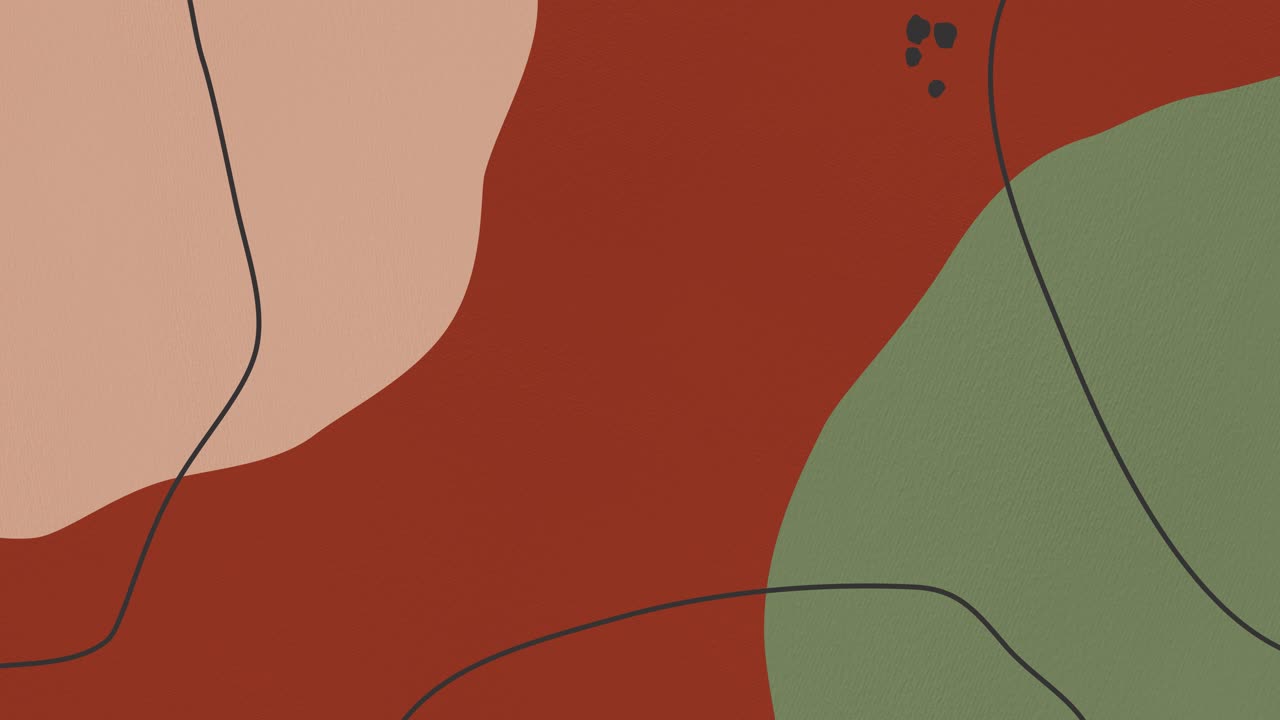 Digital Abstract Red And Beige Background | Premium Stock Video Footage