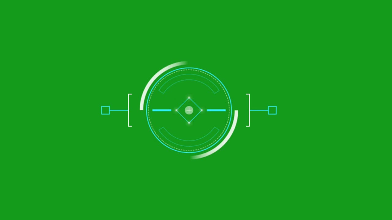 Digital processing green screen motion graphics | Premium Stock Video ...