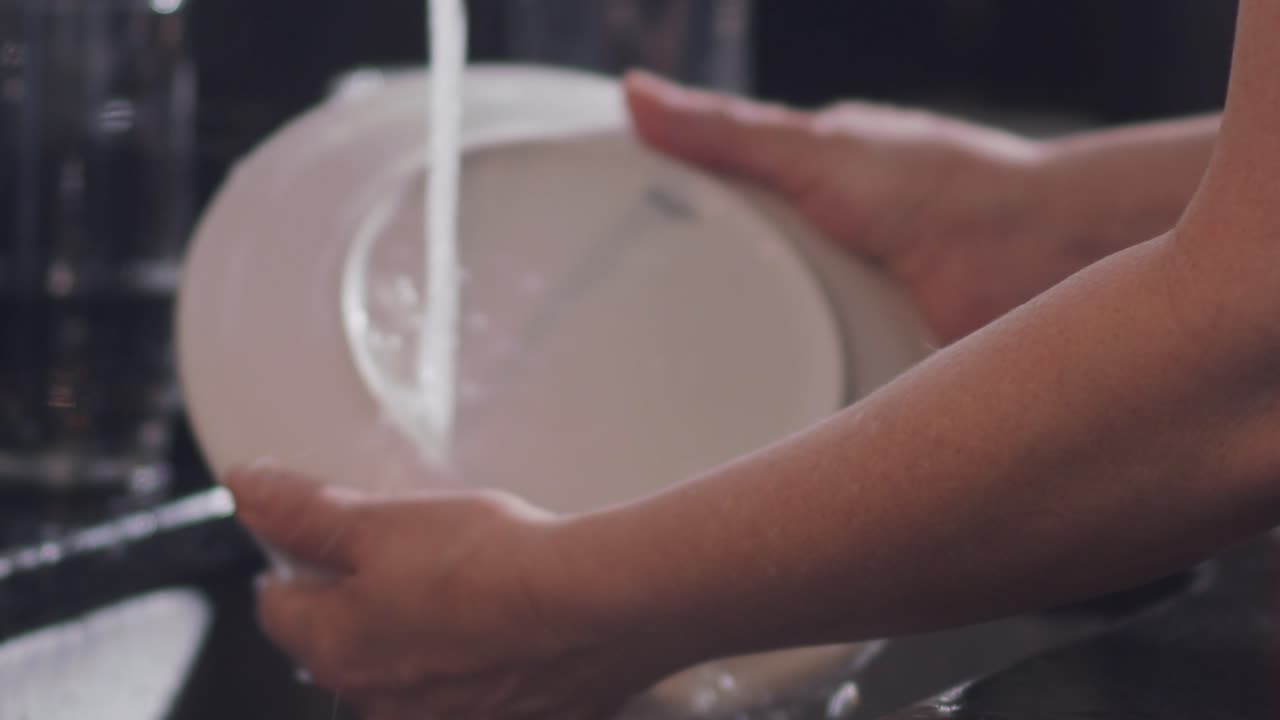 Domestic water usage Premium Stock Video Footage