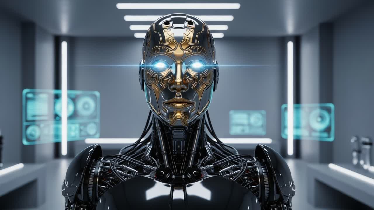 Futuristic Cybernetic Being: A Stunning Visual Journey into the Realm ...