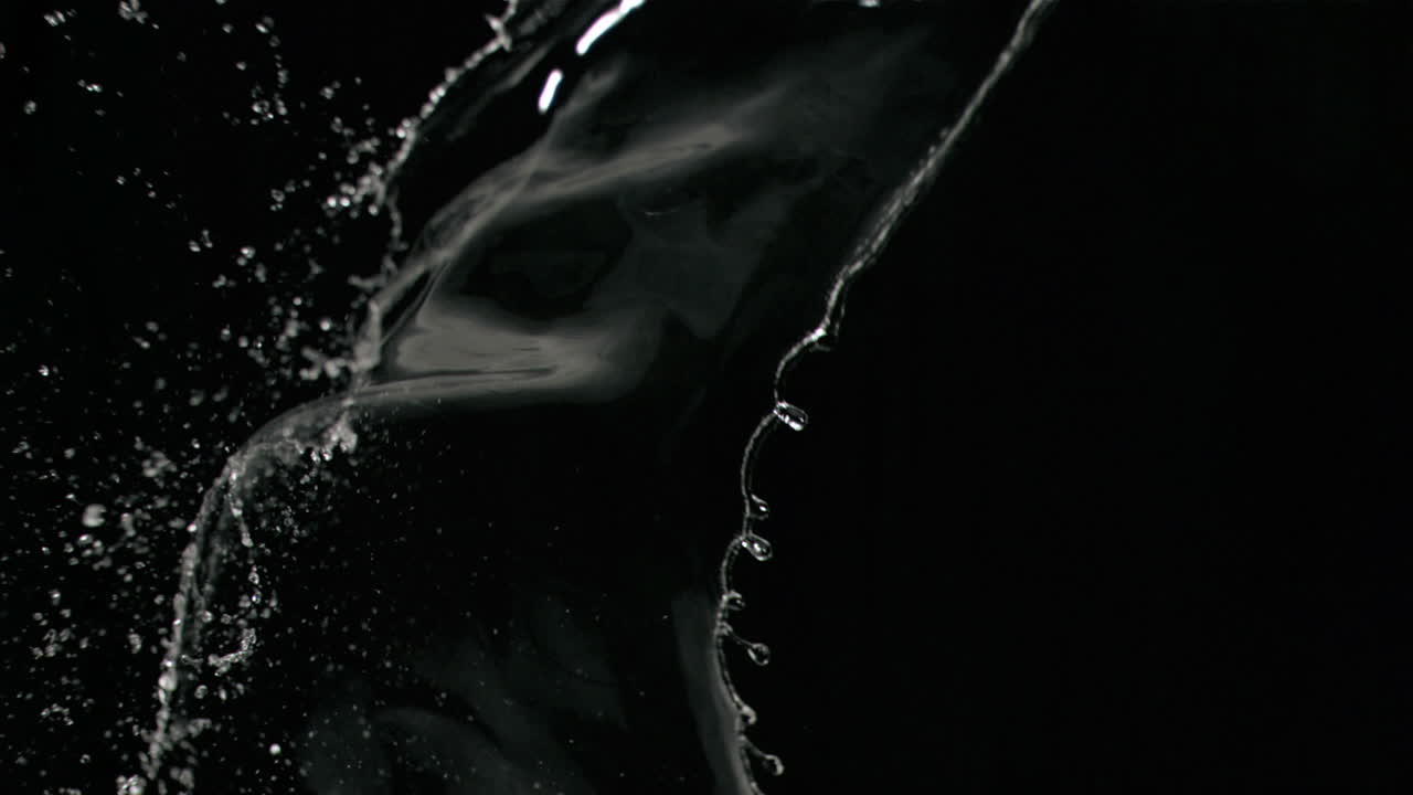 Premium stock video - Water in super slow motion