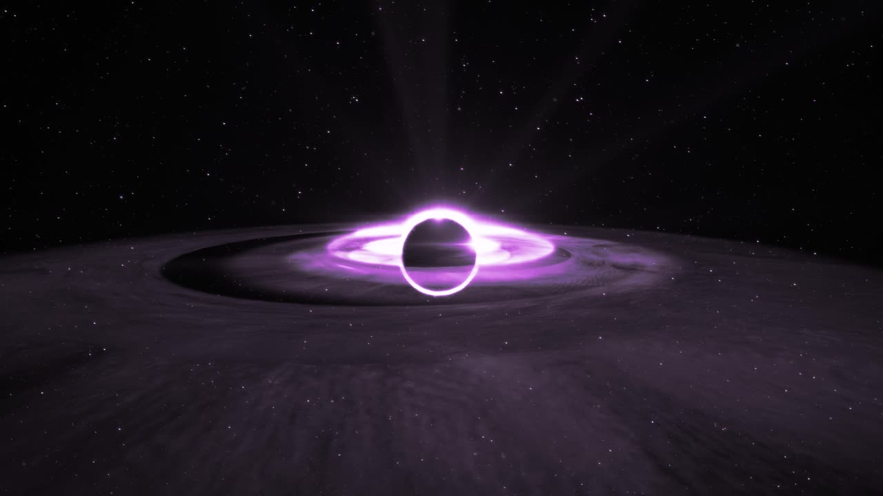 Black Hole Animation In The Galaxy Free Stock Video Footage Download ...
