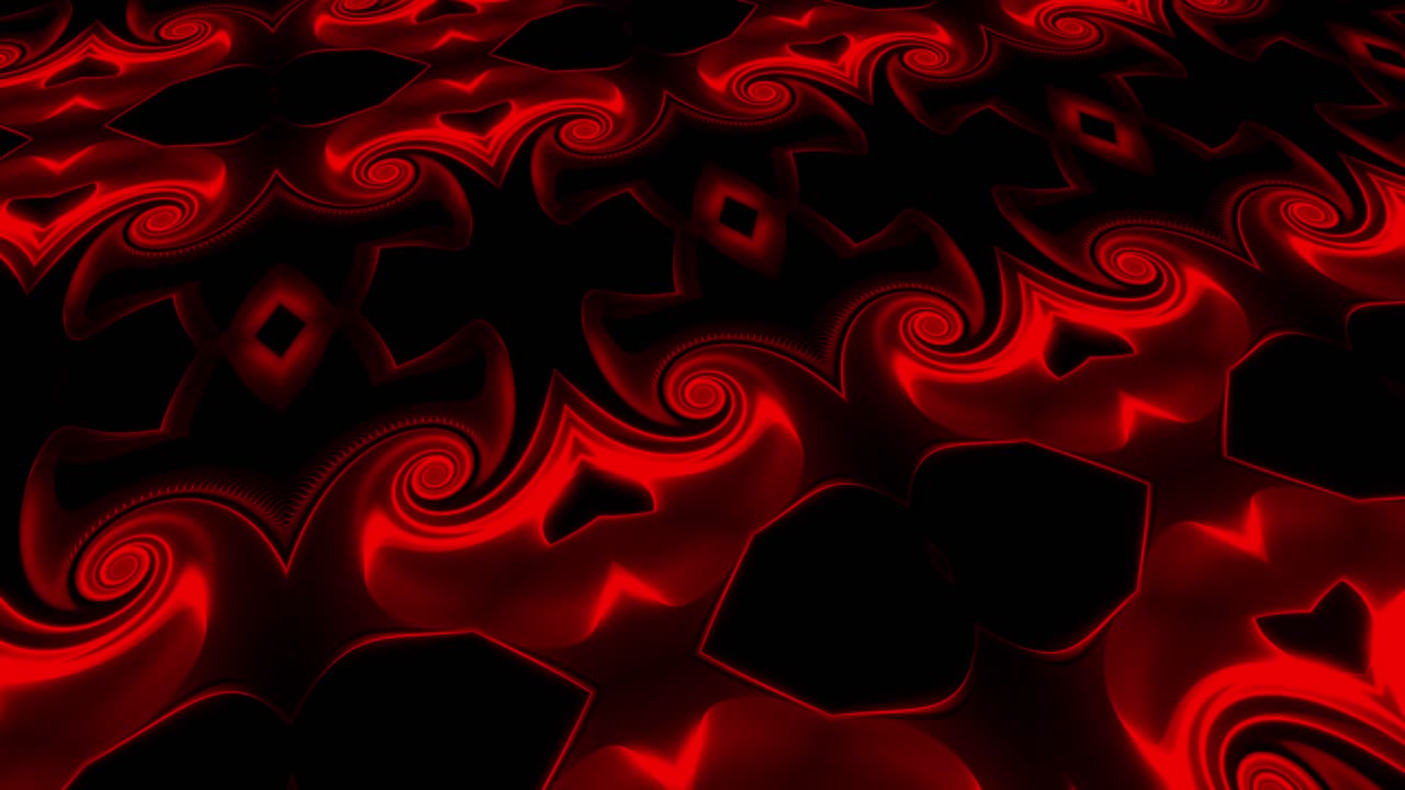 Premium stock video - Animation of glowing art nouveau style repeating ...