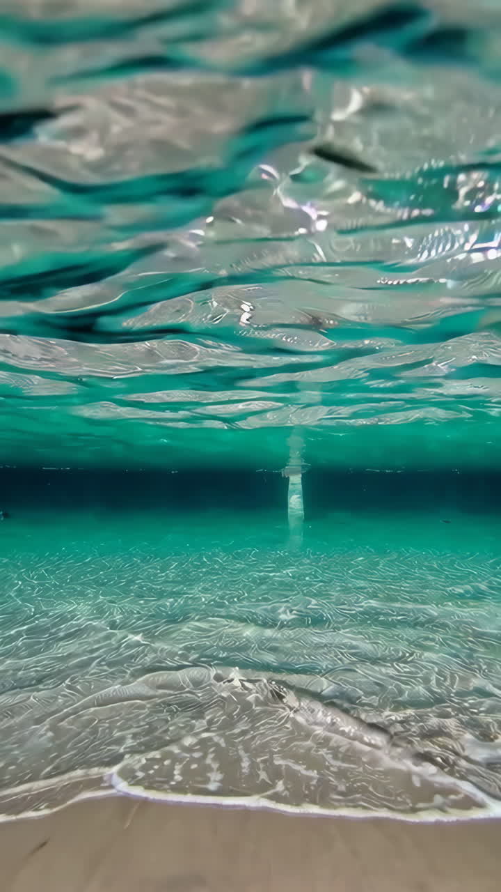 Underwater Pool View | Premium Stock Video Footage
