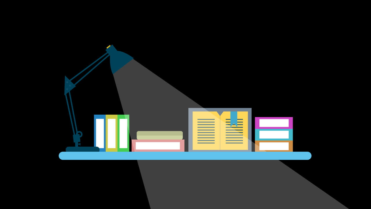 Premium Stock Video Big Data Education Infographics 16