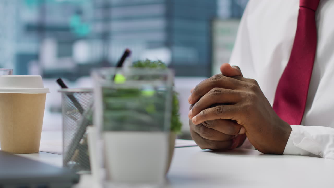 Premium stock video - Scared agitated job seeker feeling very nervous ...