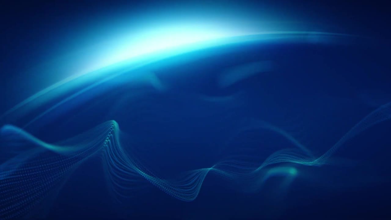 Premium stock video - Blue motion animated abstract background