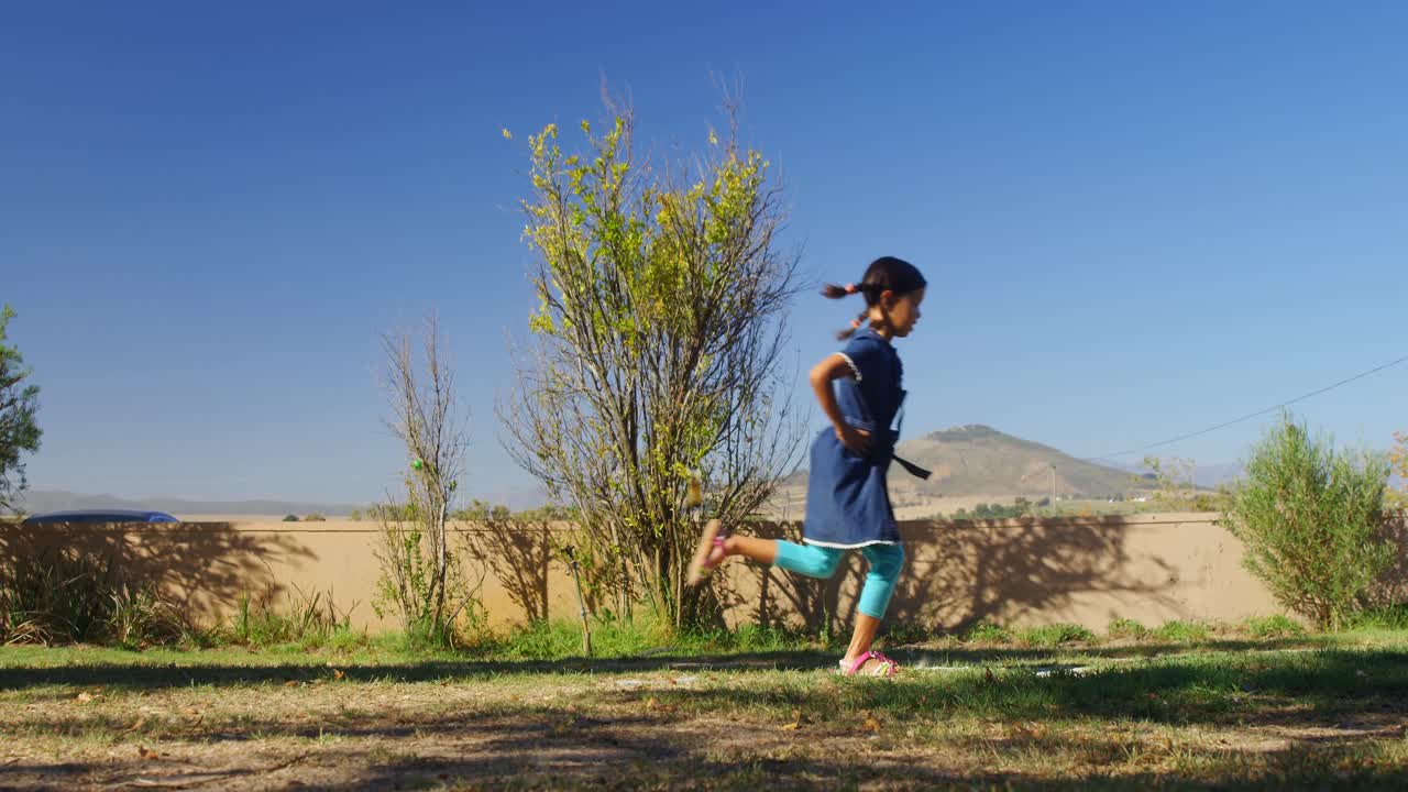 Premium stock video - Kids playing in the playground 4k