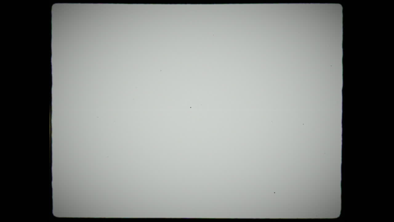 Real 35mm 4x3 film frame overlay - dirty and old | Premium Stock Video ...