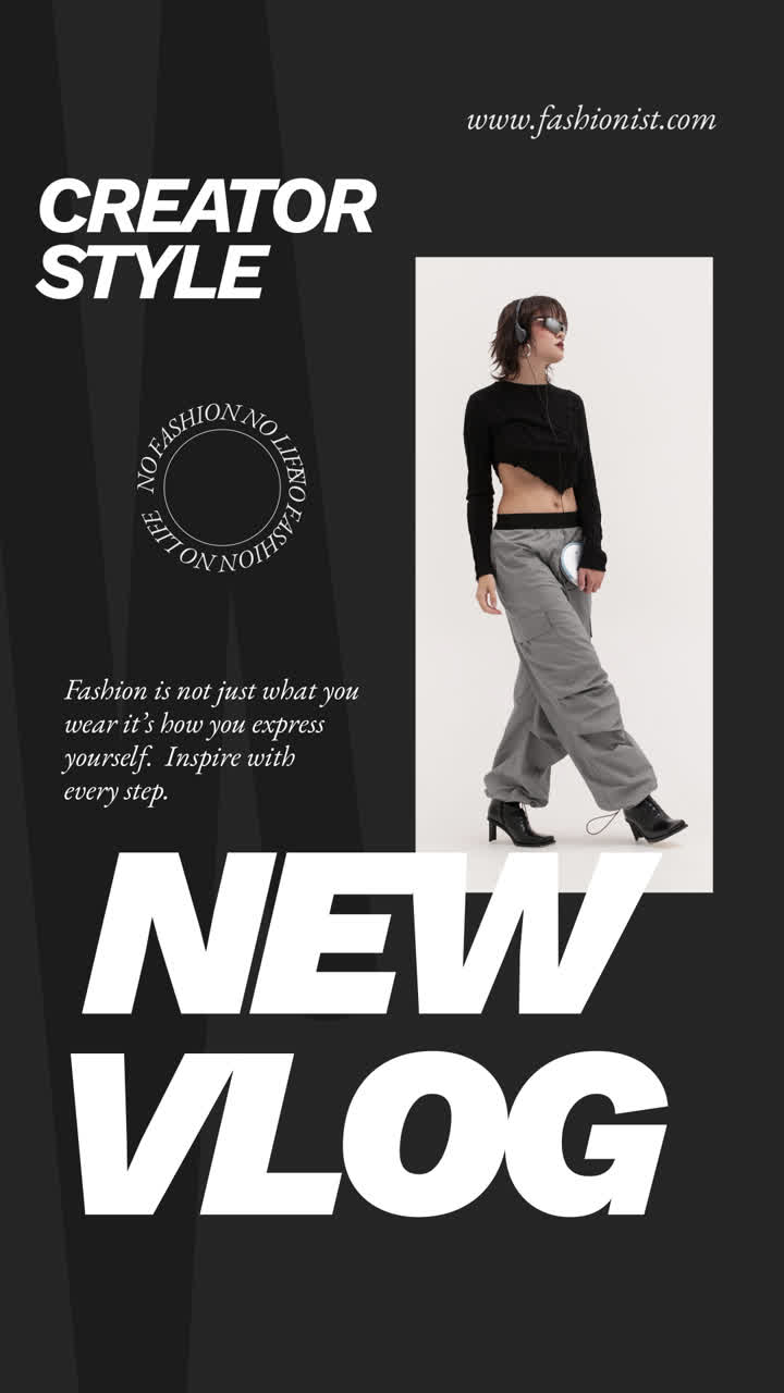 New fashion vlog | Premium Stock Video Footage