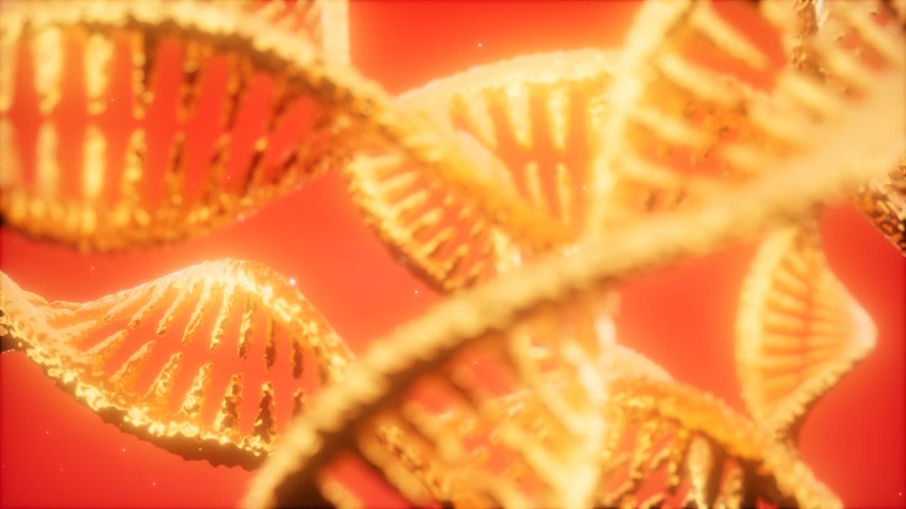 Premium stock video - Structure of the dna double helix animation