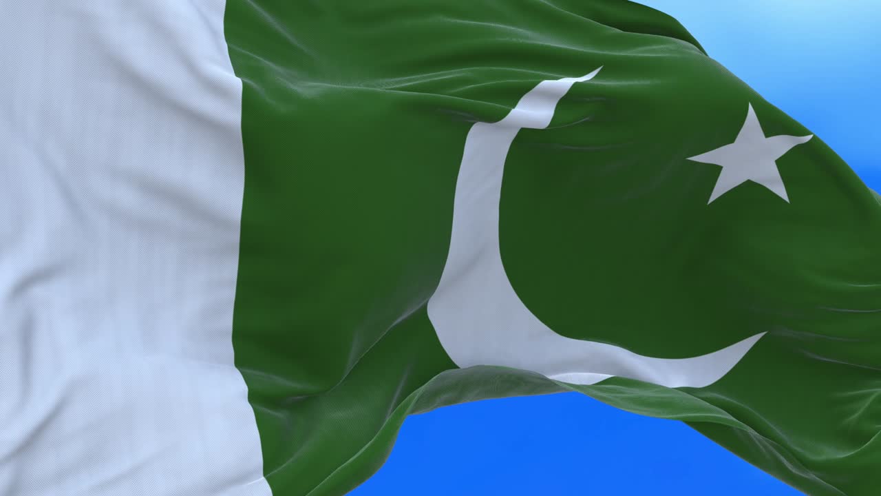 seamless loop of pakistan flag. | freepik