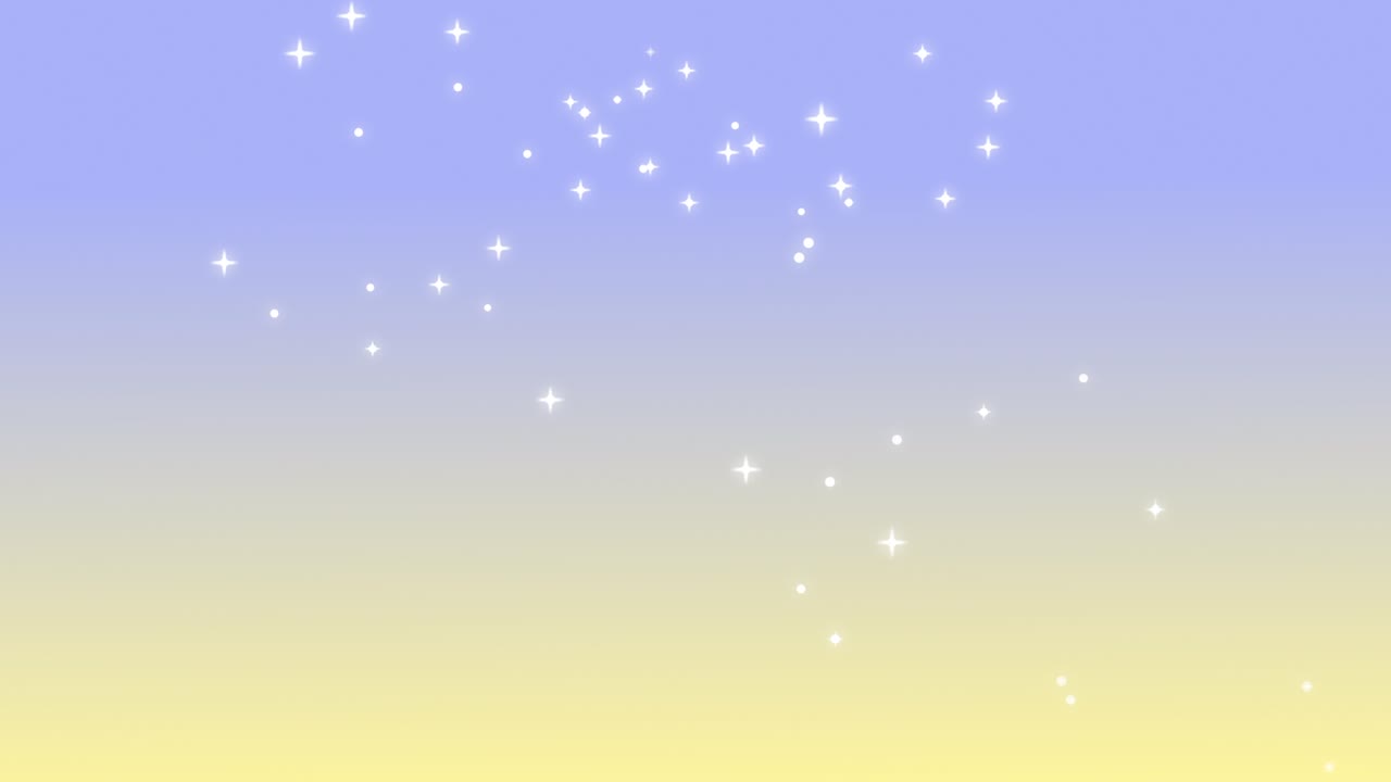 Video de bucle animado de partículas parecidas a estrellas que se ...