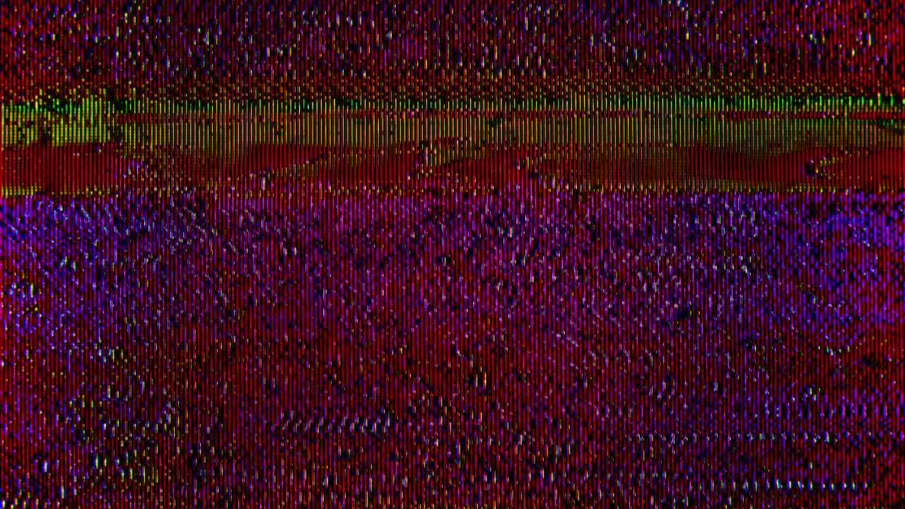VHS Effect In Format Of Red Horizontal Stretch Across The Screen Free ...