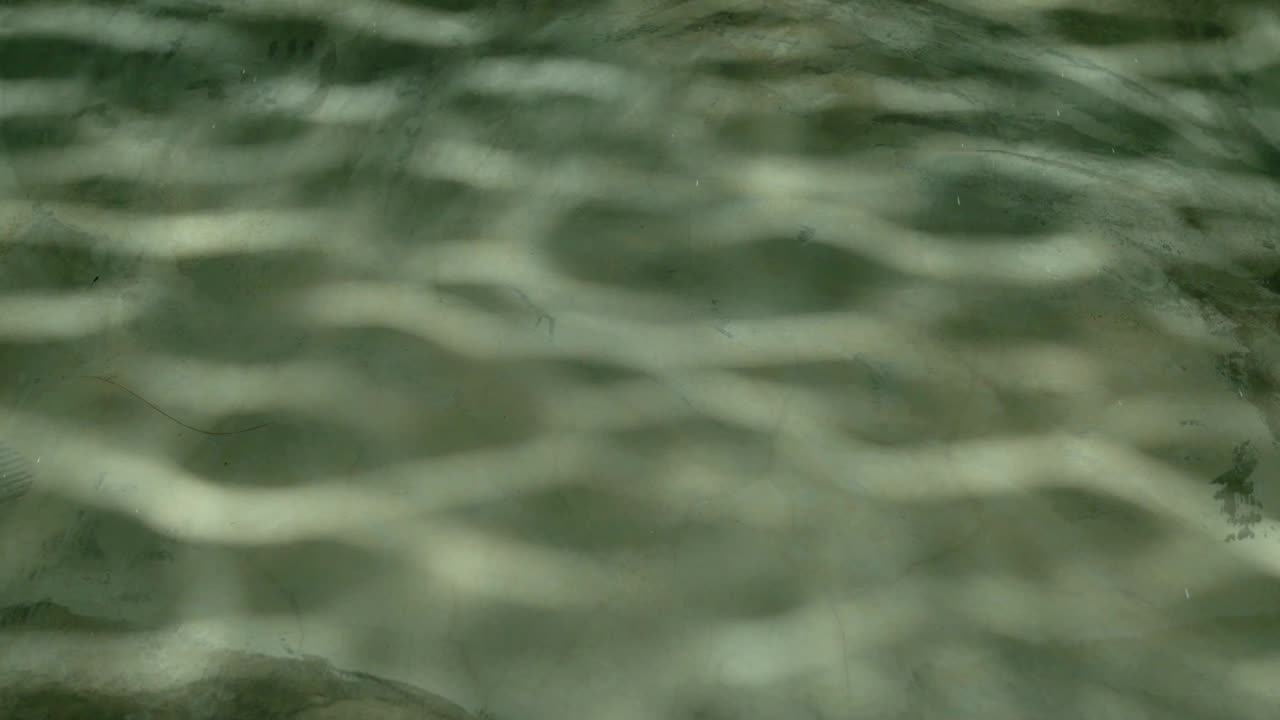 Premium stock video - Reflection of water on the wall