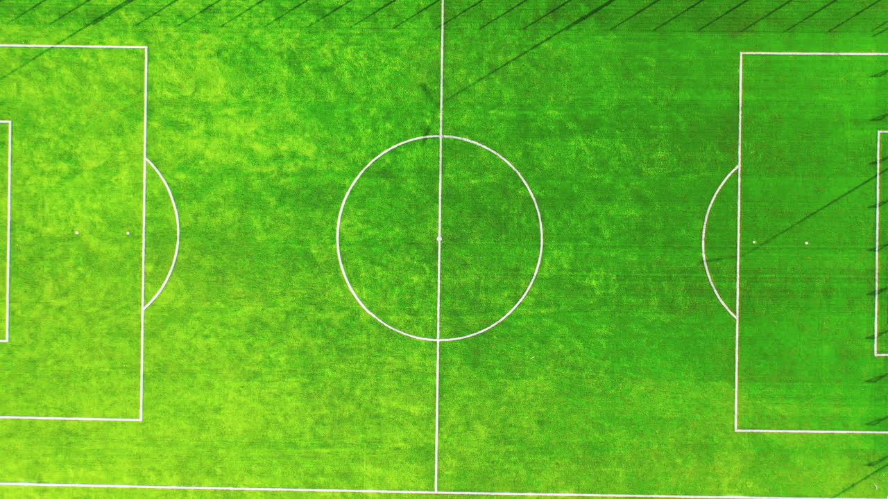 Football stadium. Green background of artificial grass with white ...