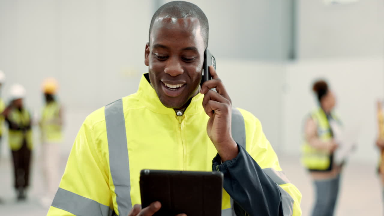 Conversation, Architect And Black Man Free Stock Video Footage Download ...