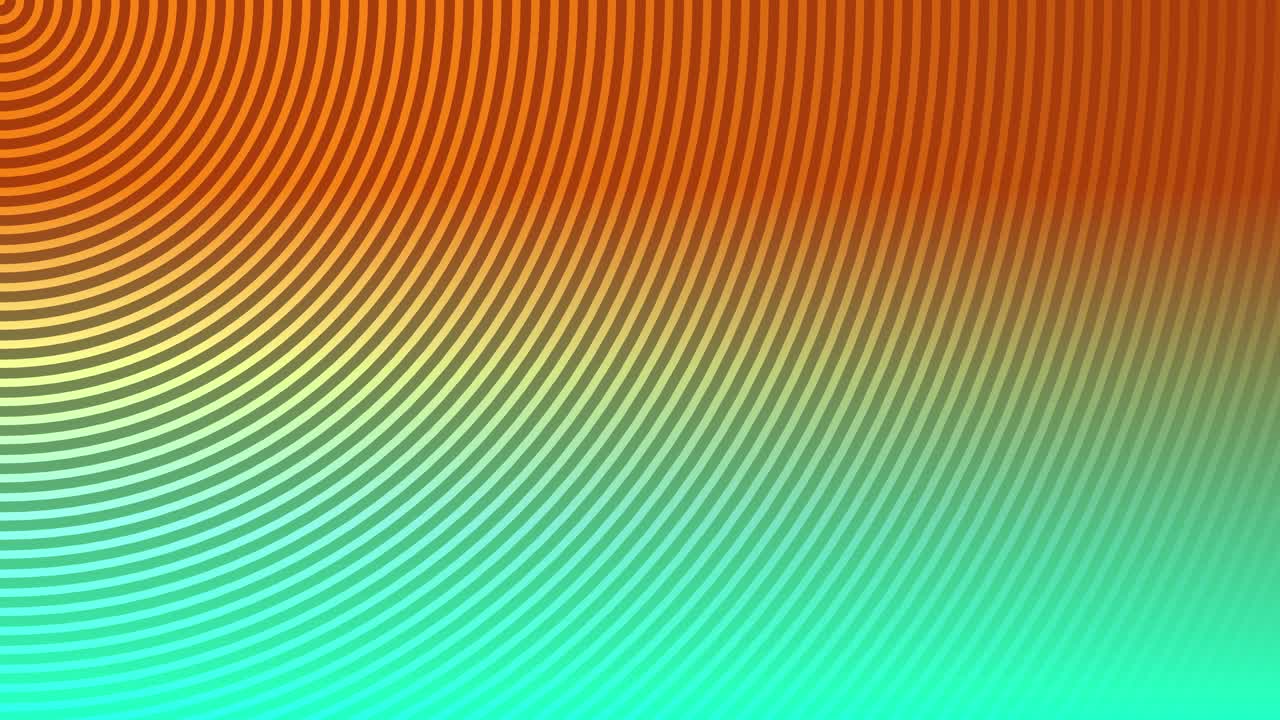 Animation Background Radial Wave Circular Line Motion Graphics Loop ...