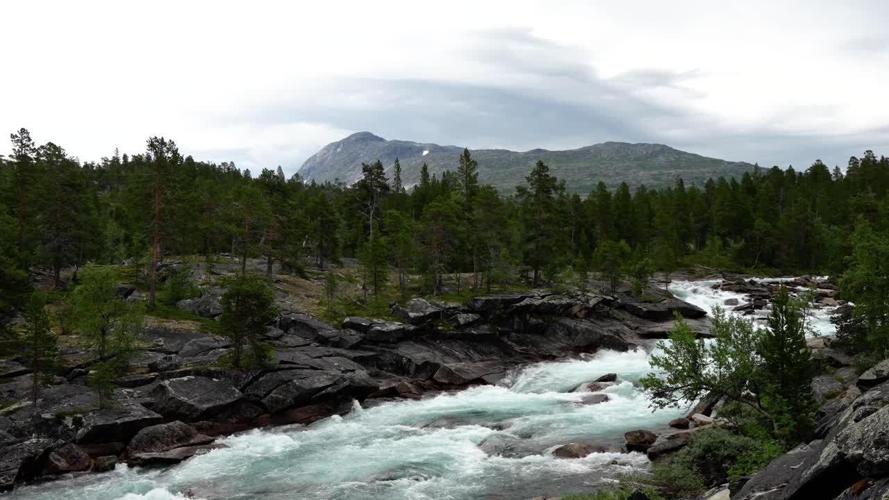 Water Running Through A River In Beautiful Northern Norway Nature Free ...
