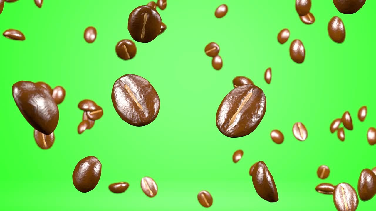 Explosive coffee bean | Premium Stock Video Footage