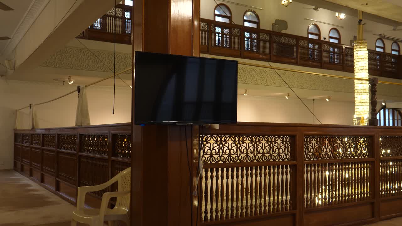 Premium stock video - Inside view of al masjid al burhani at night at ...