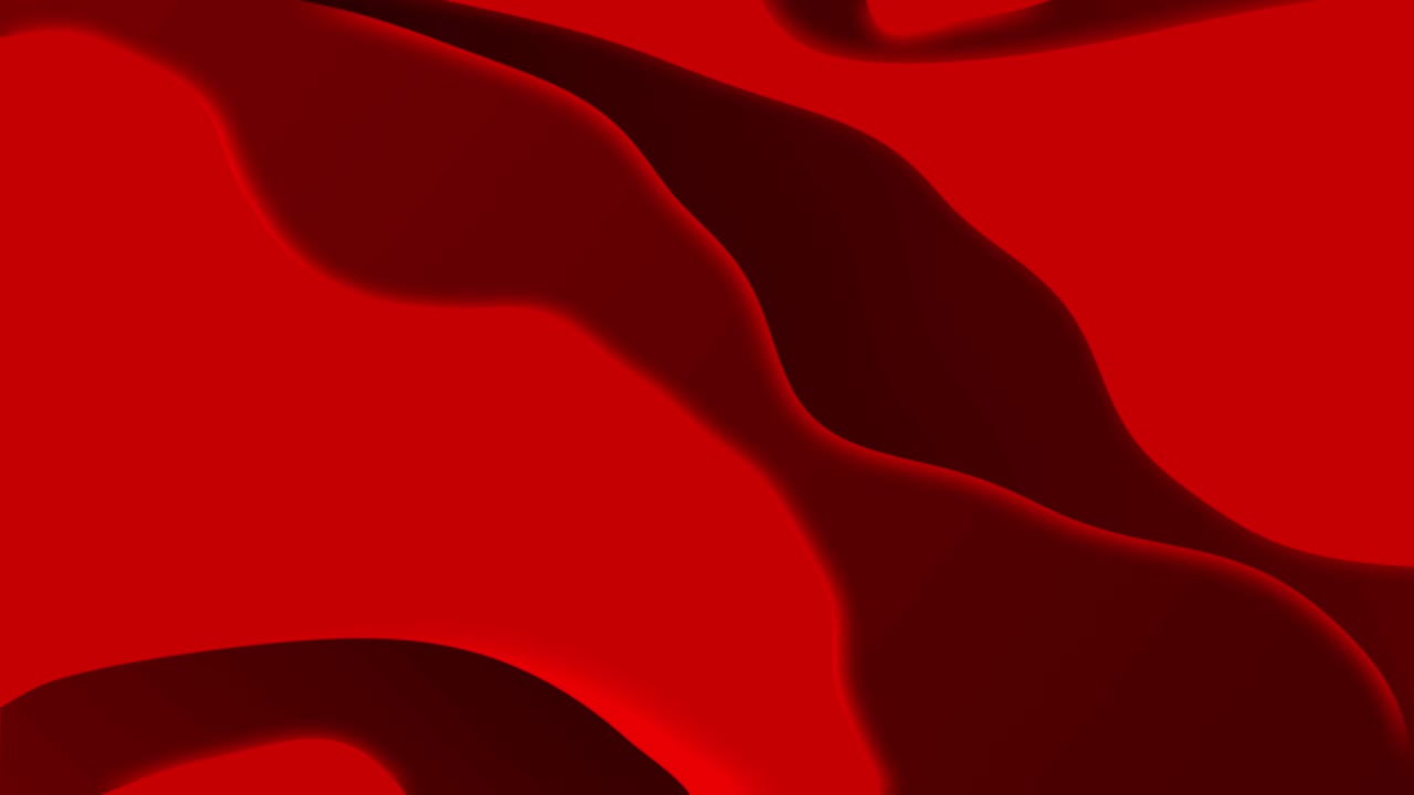 Premium stock video - Abstract animated background of red fluid waves ...