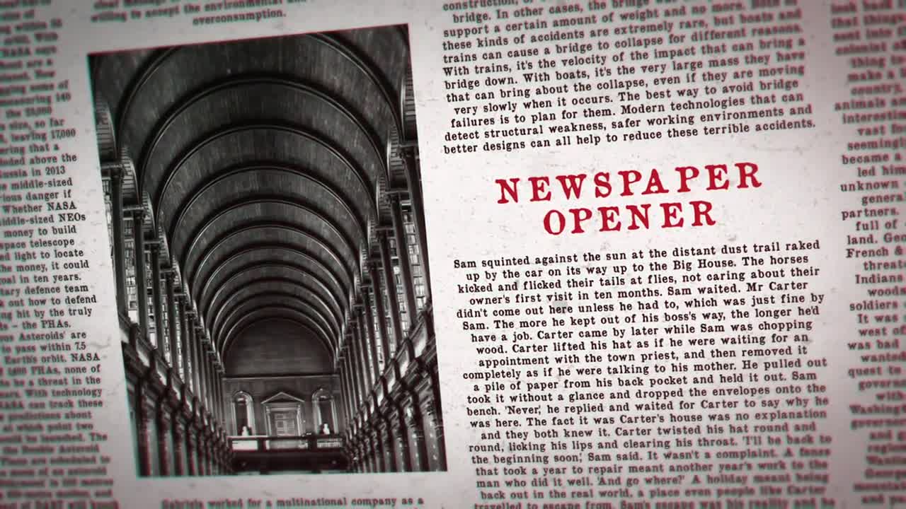 Newspaper Opener | Premium Stock Video Footage