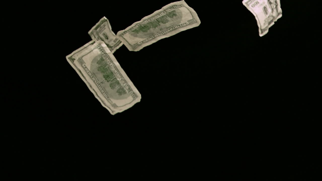 Descarga Gratis Vídeos De Stock De Billetes De Banco Cayendo En Cámara ...