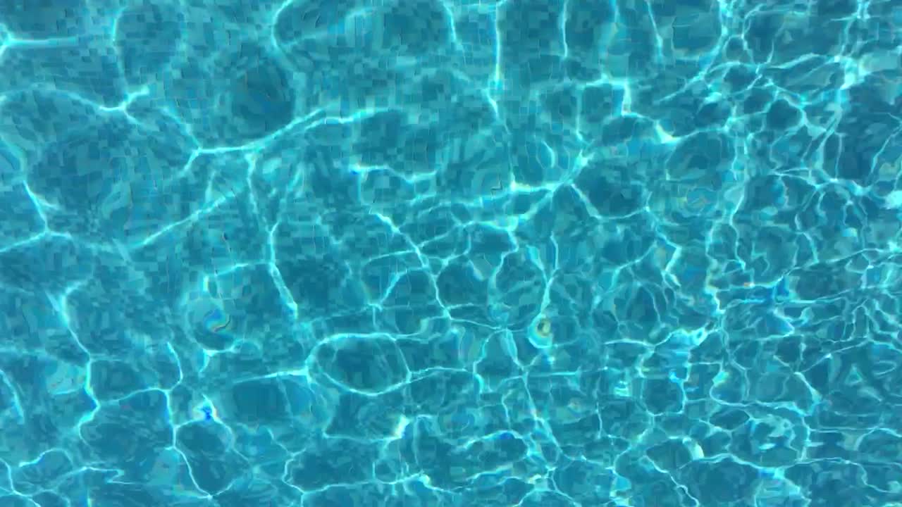 Seamless Loopable Background Of Ripples On Swimming Pool Water, Top ...