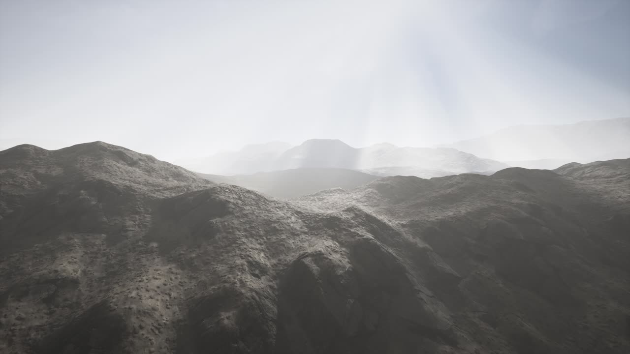 Free stock video - Mountain landscape in high altitude