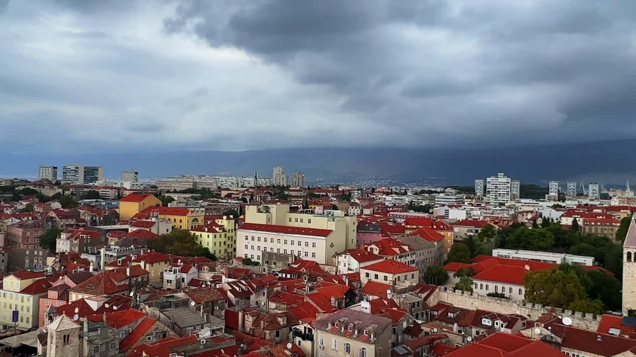 Split From Above, Bird's Eye View Free Stock Video Footage Download Clips