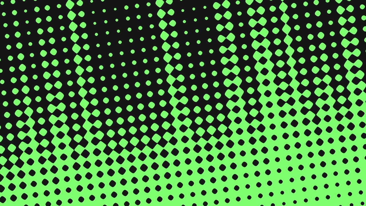 Monochromatic green small dots pattern in rows | Premium Stock Video ...