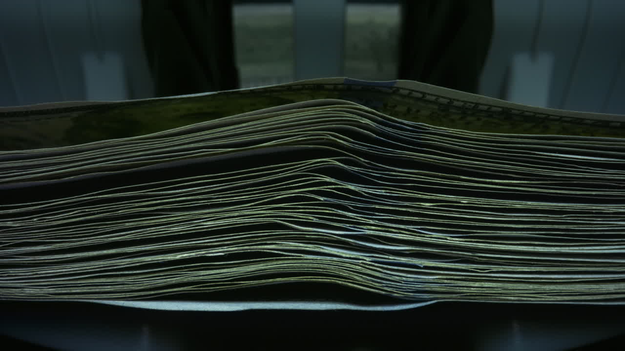 Free stock video - Closeup electronic cash counting machine Free stock video - Closeup electronic cash counting machine