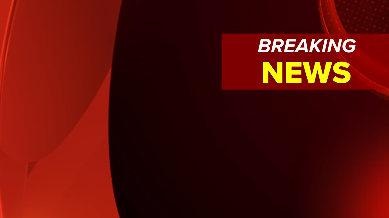Breaking News Bulletin Animation Intro with Flashing Headlines and ...