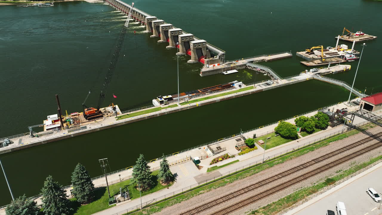Water management construction, an example of advanced hydraulic ...
