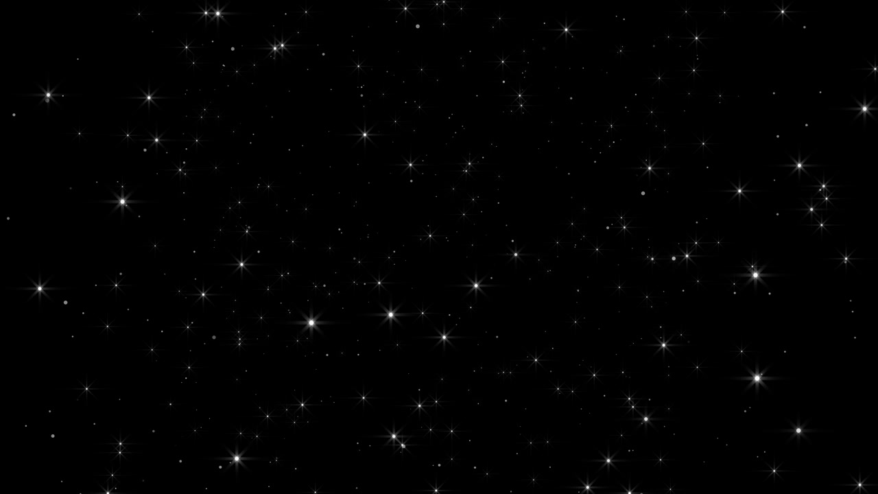 Stage glitter twinkling blinking stars animation stars lights particles ...