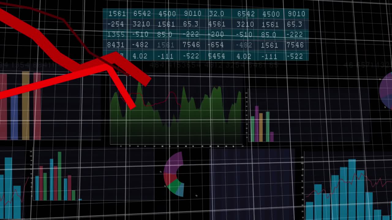 Animation Of Statistical Data Processing Over Grid Network Against