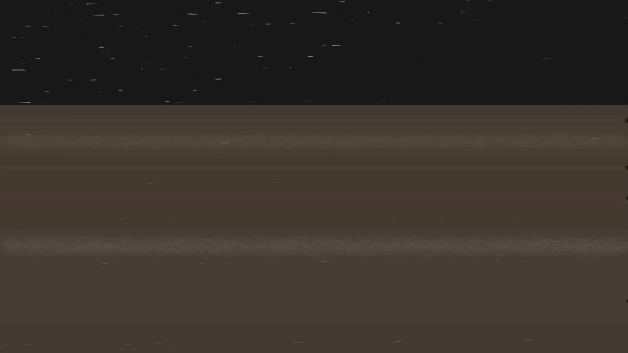 Authentic VHS tape noise with color bleeding, scan lines, and static ...