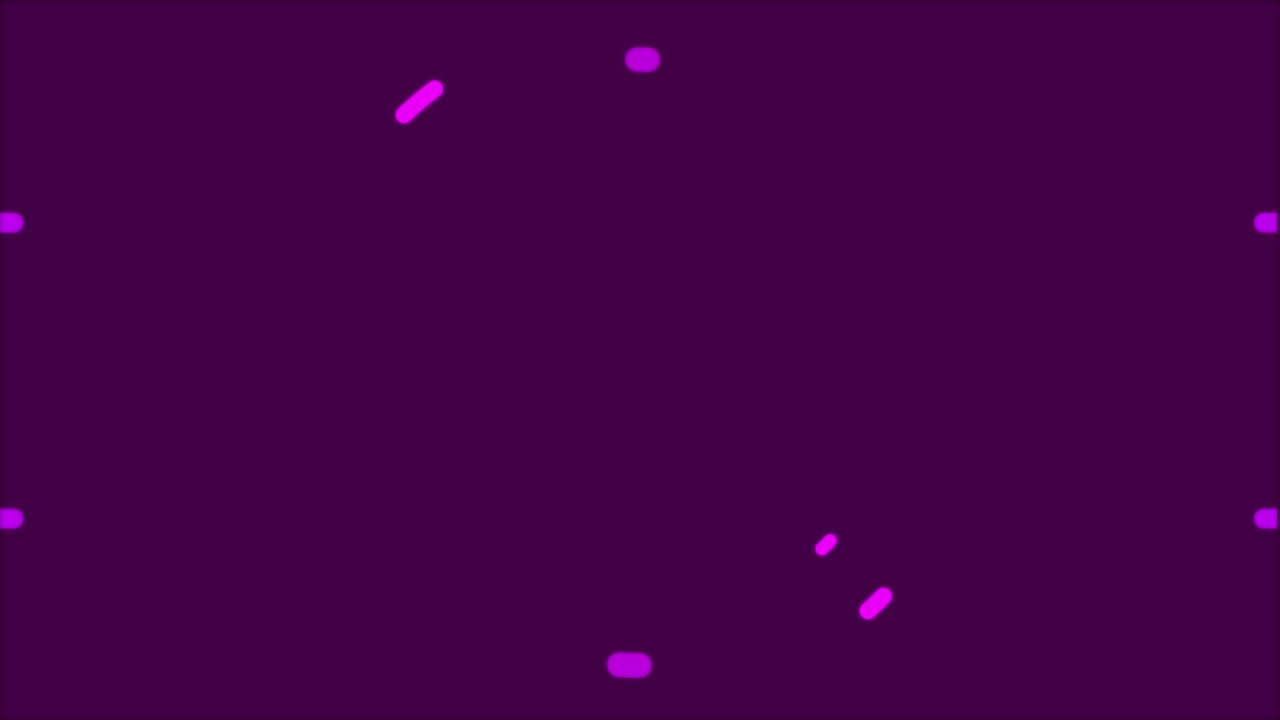 Premium stock video - Animation of purple scope scanning over empty office