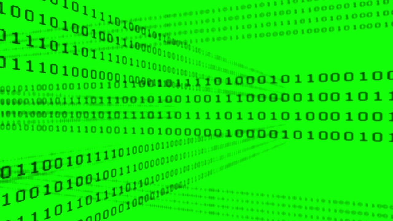 binary code grid on green background | freepik