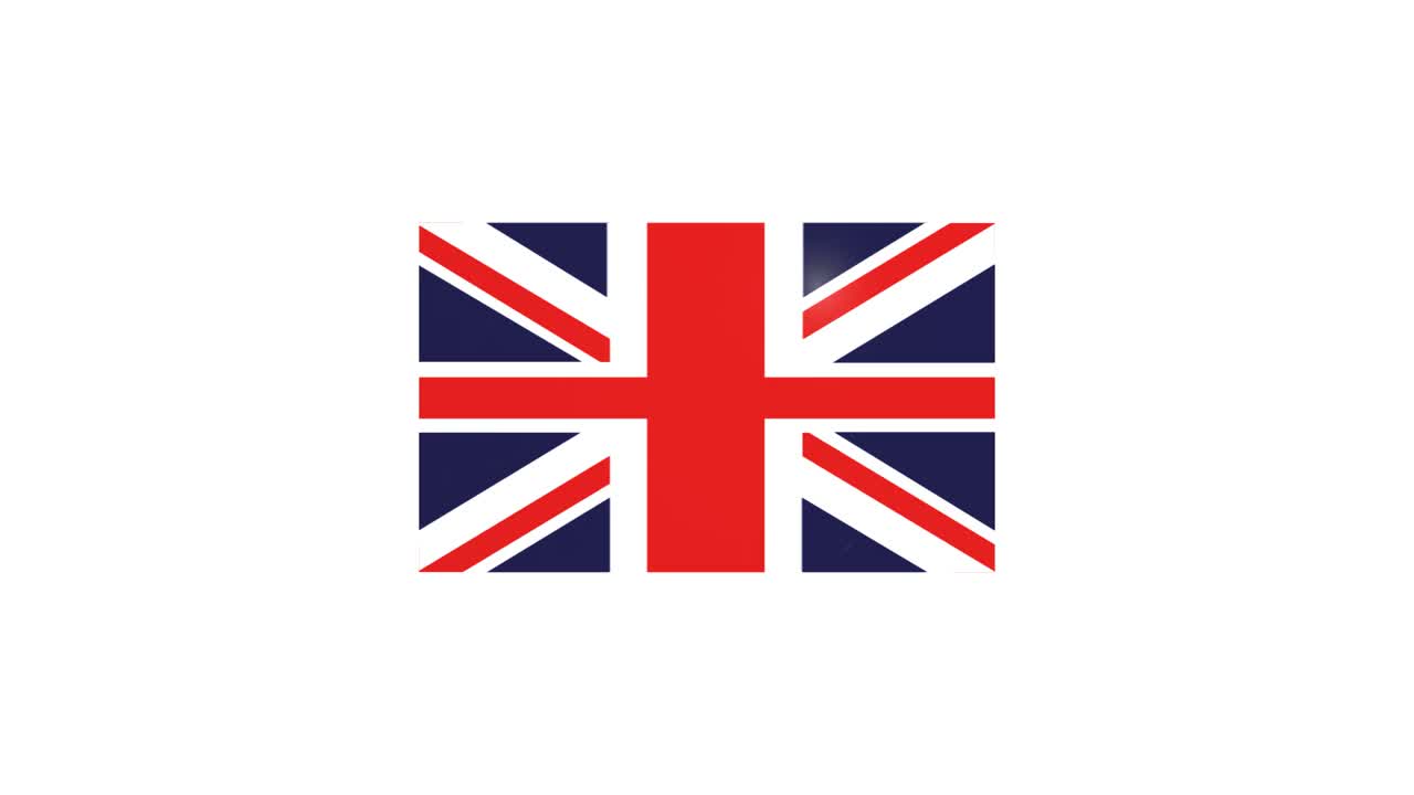 Brush flag exploded and forming a single flag | วิดีโอสต็อกแบบ พรีเมี่ยม