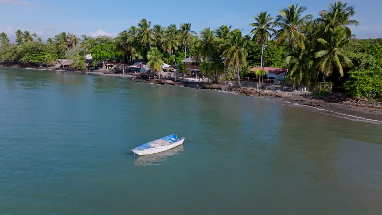 Palenque Beach, San Cristobal In Dominican Republic Free Stock Video ...